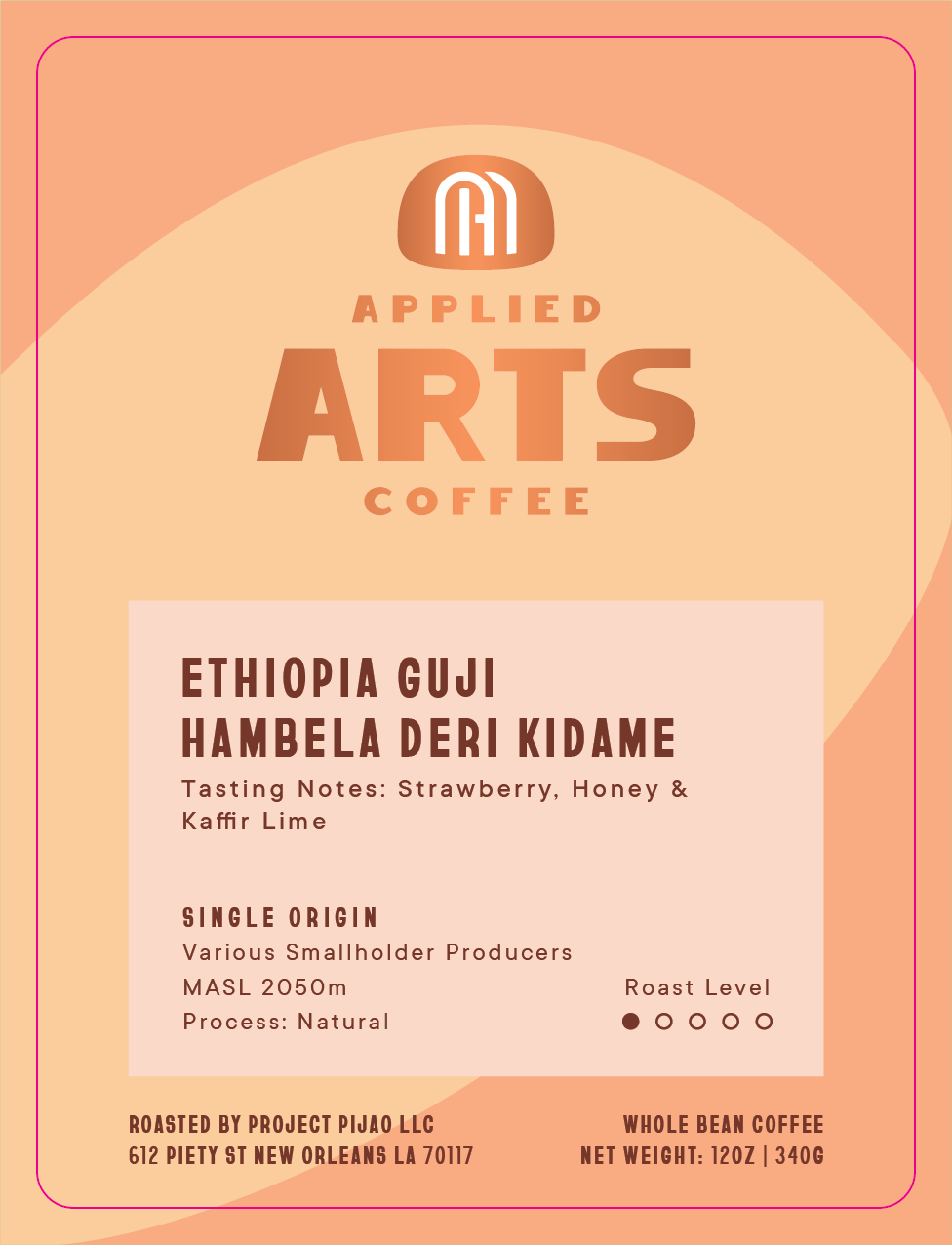 Ethiopia Guji Hambela, Deri Kidame (Light Roast) – appliedartscoffee